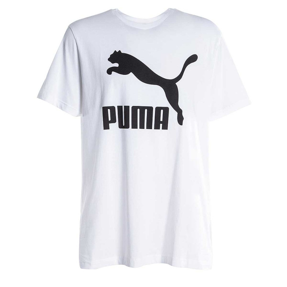 Puma | Shirts | Puma Classics Logo White Tee Tshirt | Poshmark